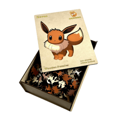 Eeveelution puzzle | 282 piece eevee jigsaw puzzle