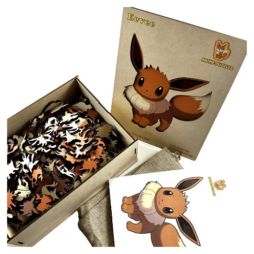 Eeveelution puzzle | 282 piece eevee jigsaw puzzle
